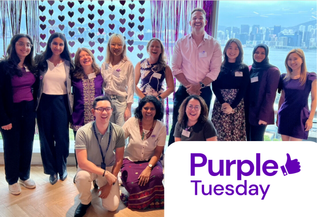We're Proud to be a Purple Tuesday Founding Partner